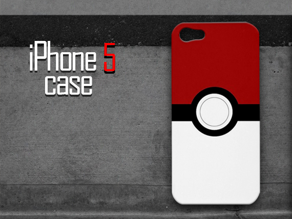 Pokeball Iphone 5 Cover - Iphone 5 Case - Pokeball Iphone 5 Case ...